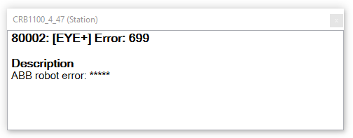 Plugin errors — EYE+ ABB Plugin 2.0.0 documentation